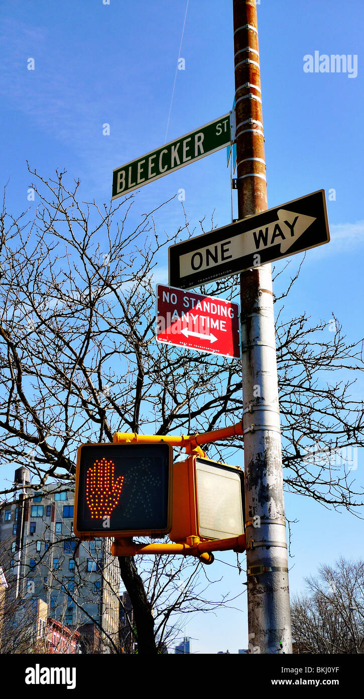 Greenwich village street sign hi-res stock photography and images - Alamy