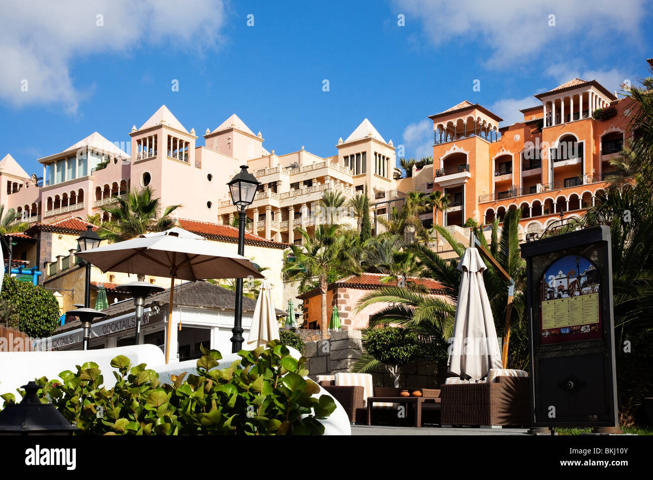 Costa adeje skyline tenerife hi-res stock photography and images - Alamy