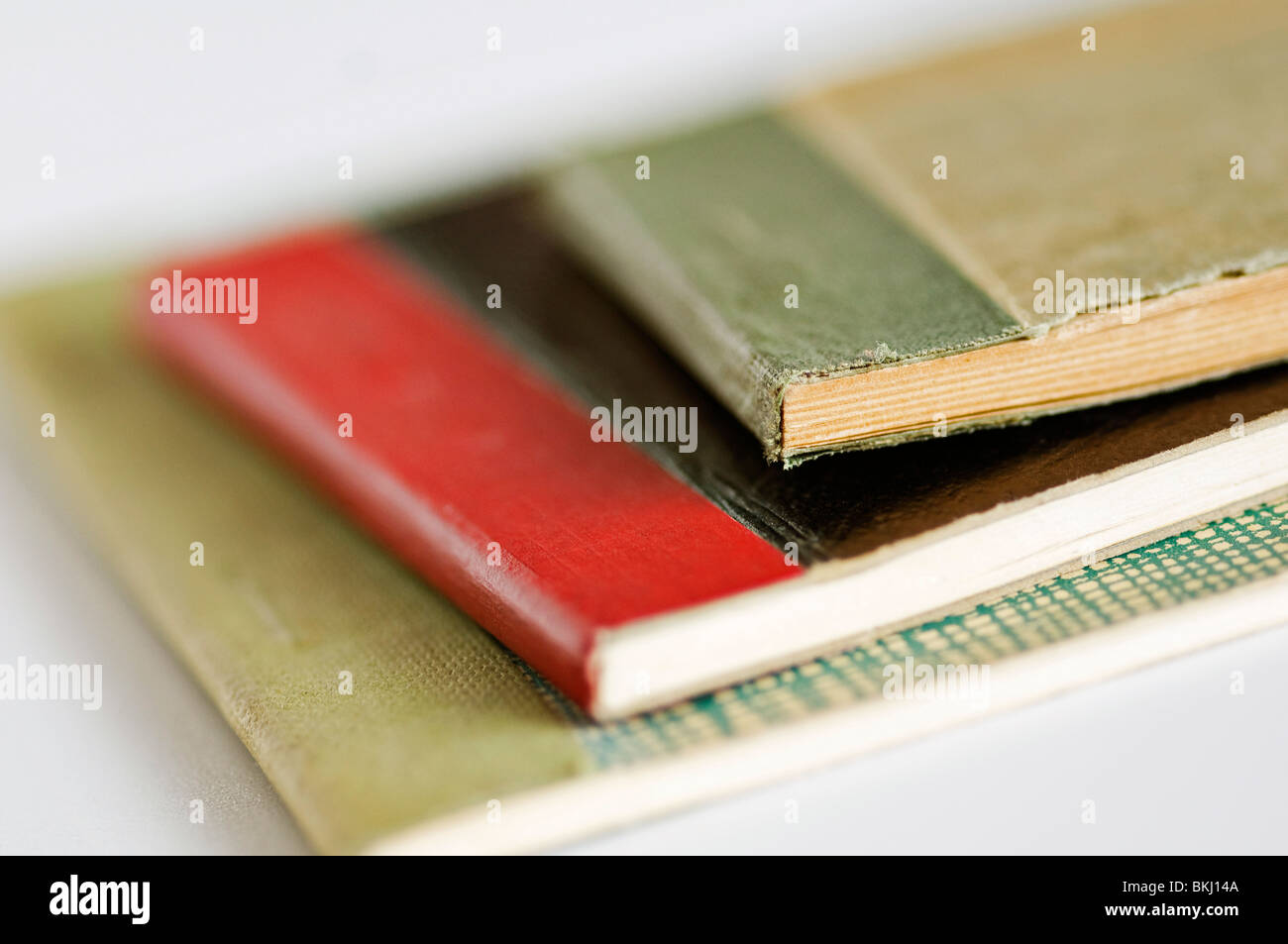 A collection of old vintage receipts books Stock Photo - Alamy