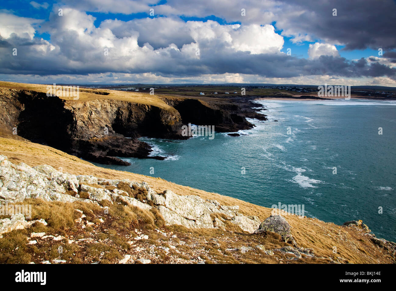 Constantine bay cornwall hi-res stock photography and images - Alamy