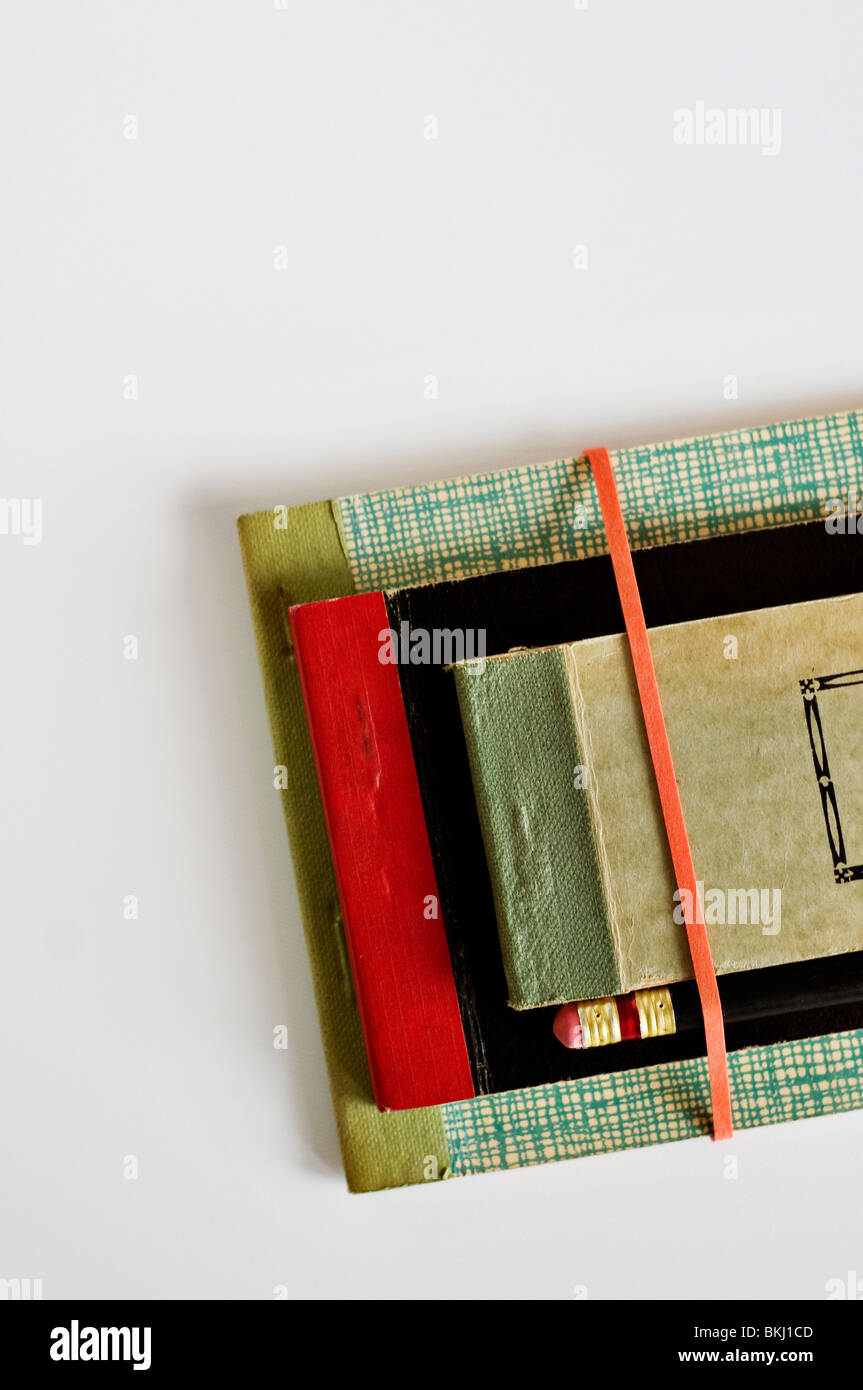 Vintage note book hi-res stock photography and images - Alamy