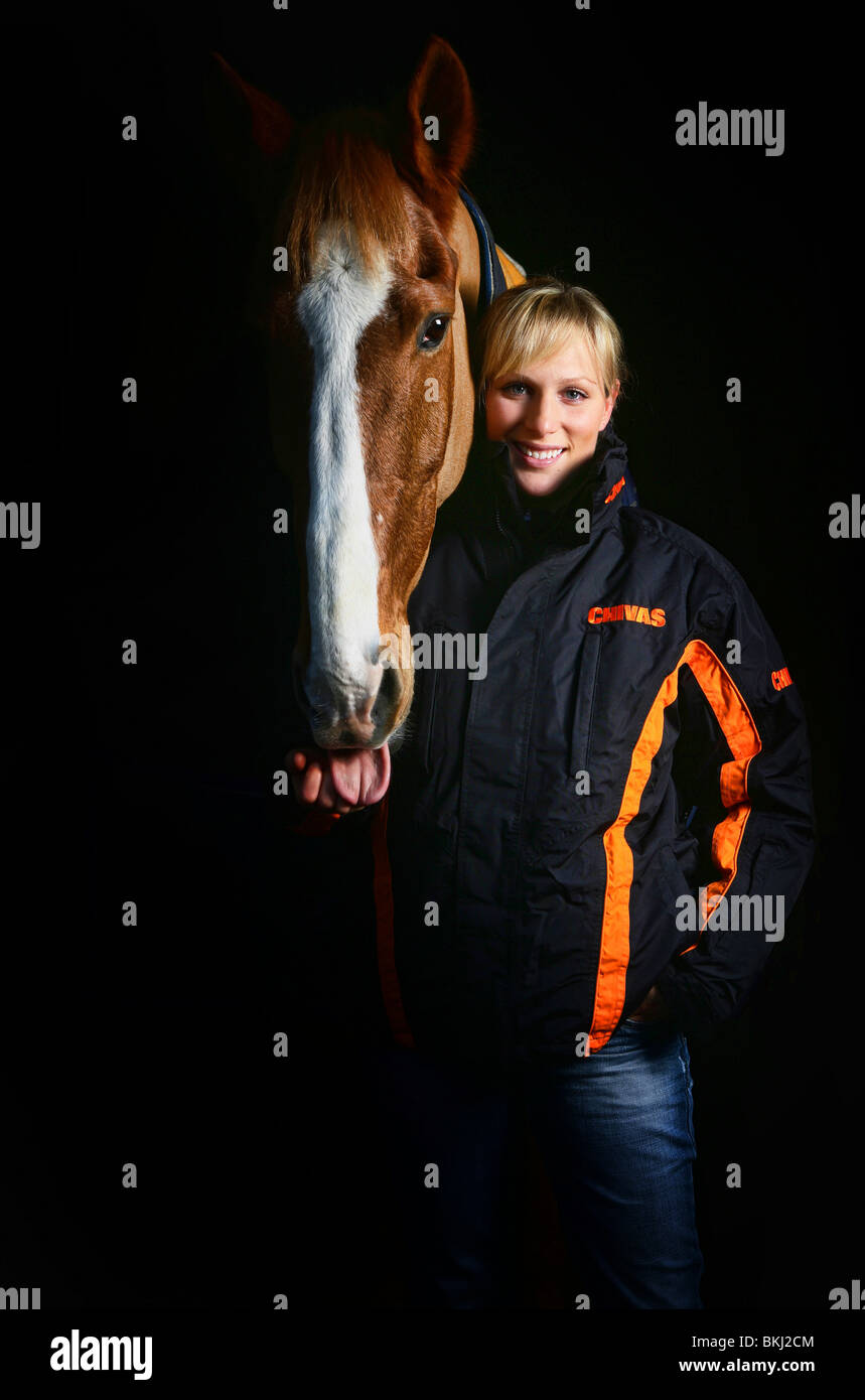 Princess Zara Philips Stock Photo - Alamy
