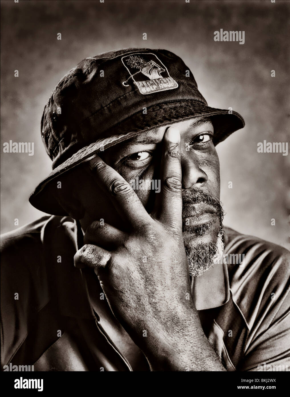 Portrait of Samuel L Jackson Stock Photo - Alamy