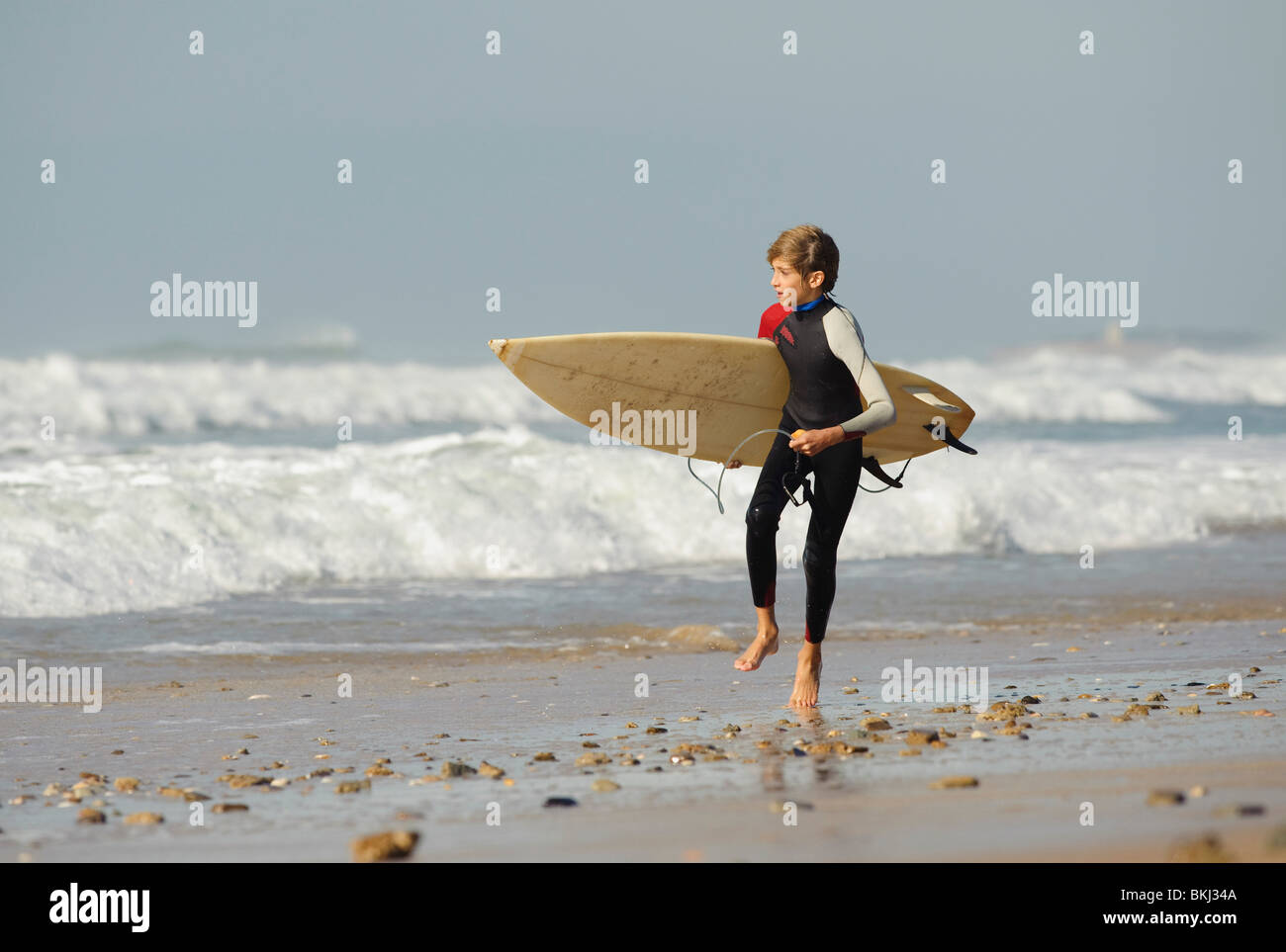 Teen Surfer Boy High Resolution Stock Photography and Images - Alamy