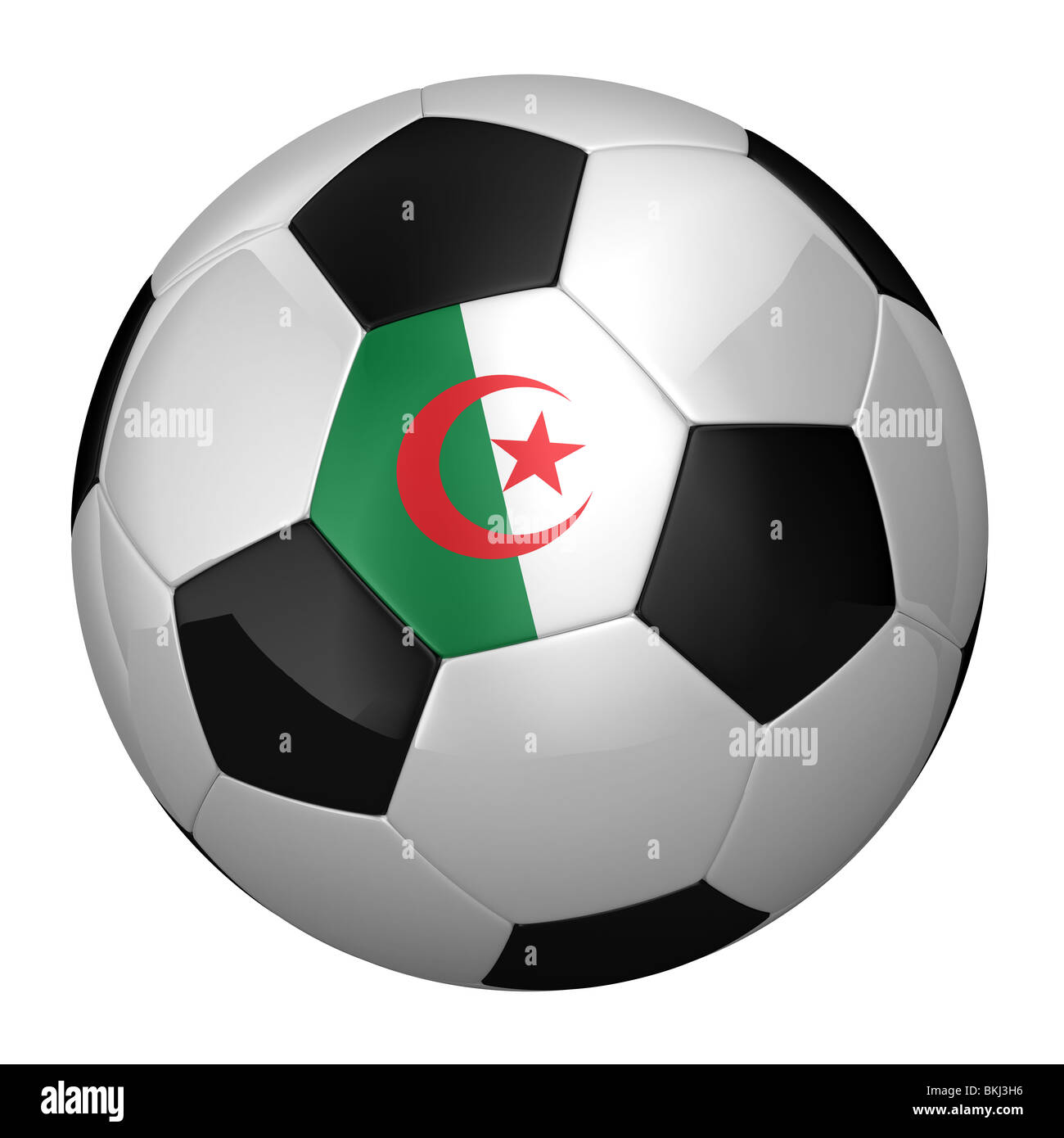 Football algeria flag Cut Out Stock Images & Pictures - Alamy