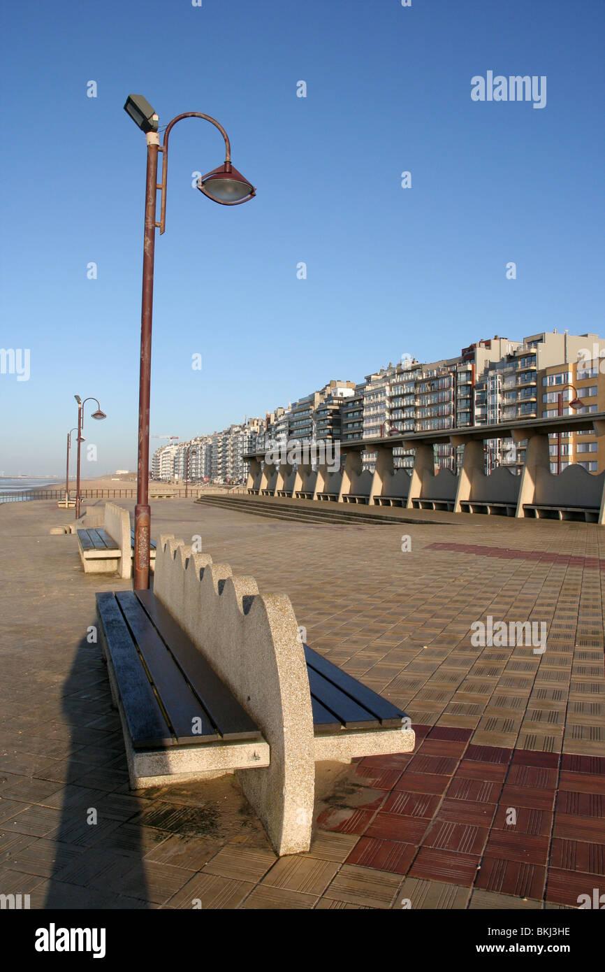 Seafront of Wenduine, Flanders, Belgium Stock Photo - Alamy