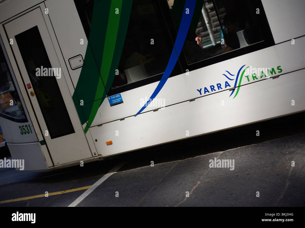 Yarra trams hi-res stock photography and images - Alamy