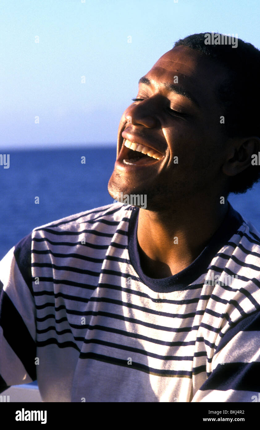 Fiji fijian man melanesian hi-res stock photography and images - Alamy