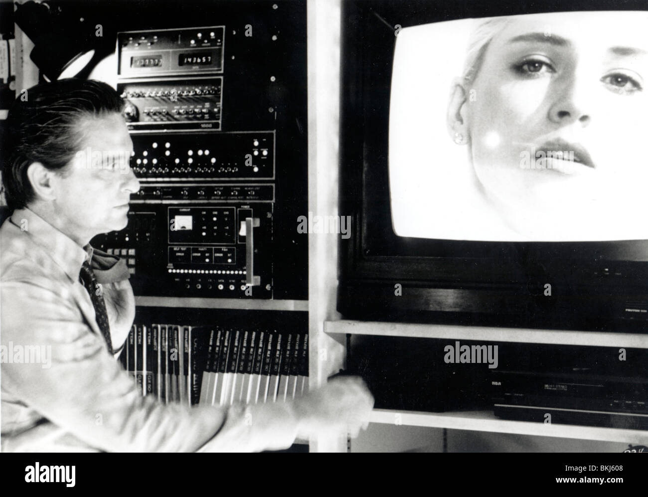 Stone michael douglas basic instinct hi-res stock photography and ...