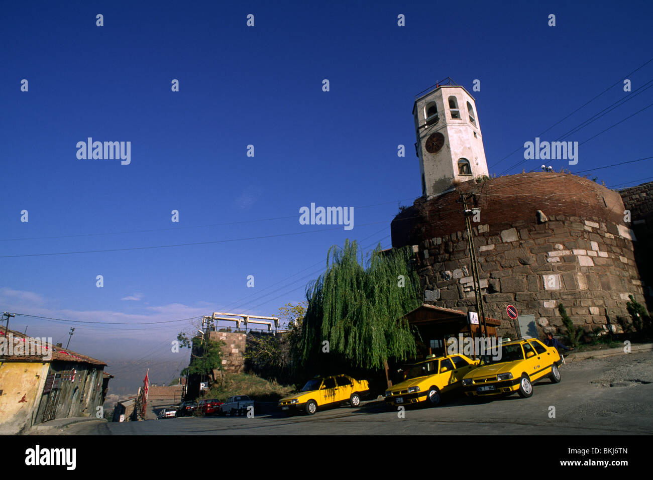 Ankara castle towers hi-res stock photography and images - Alamy