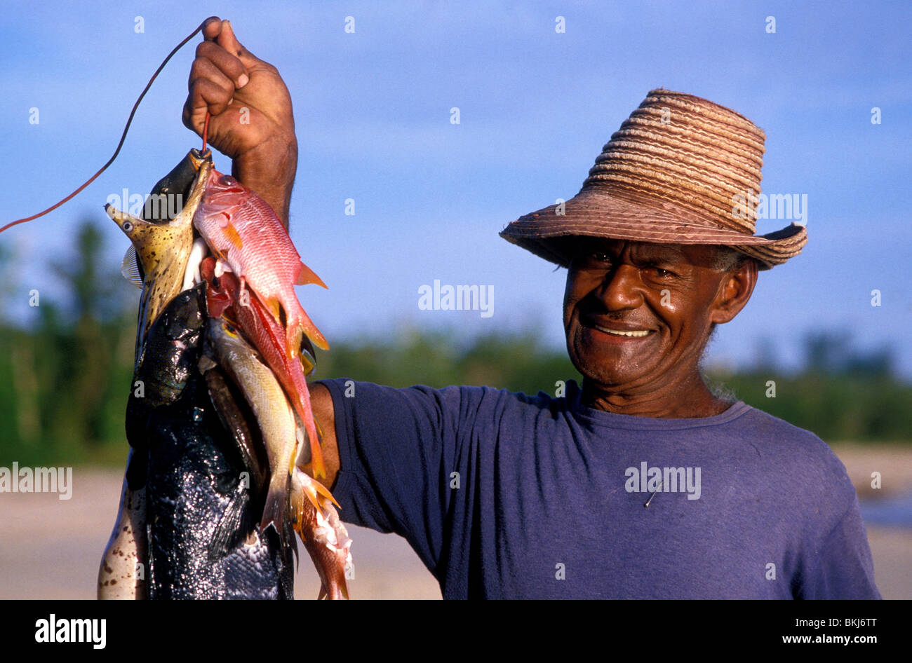 Fiji fish person hi-res stock photography and images - Alamy