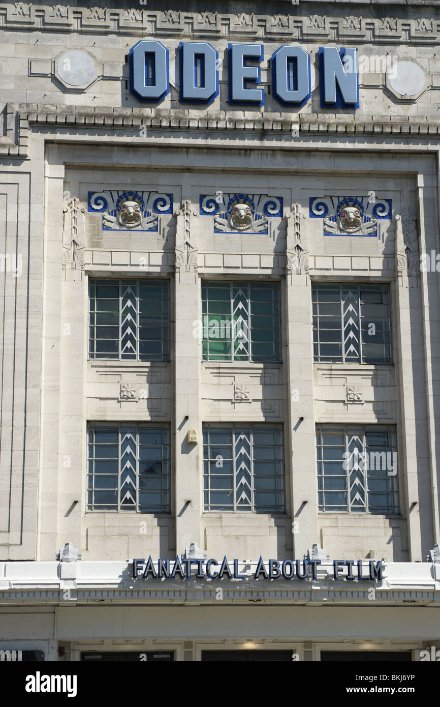 Odeon Cinema Frontage Stock Photo - Alamy