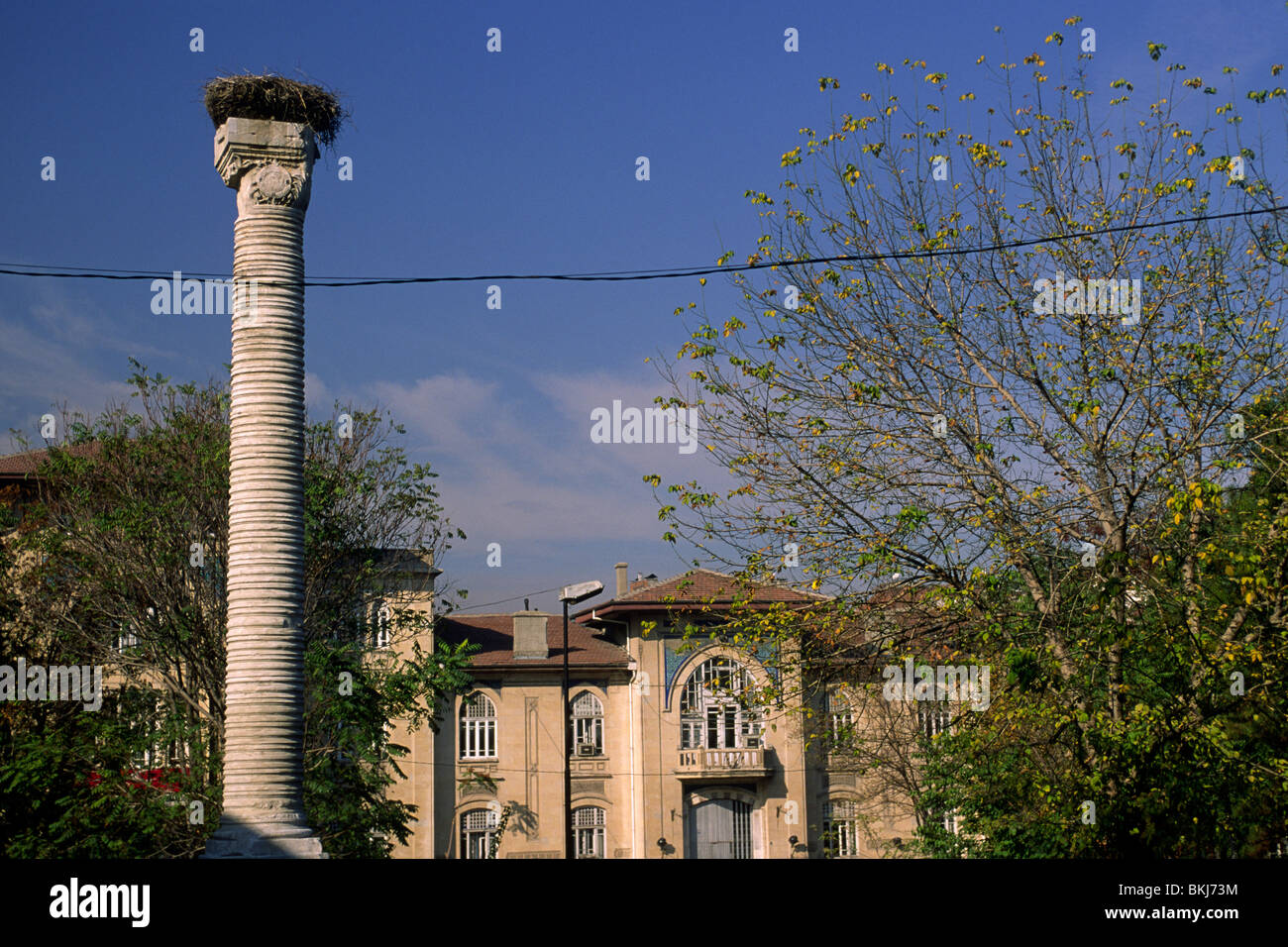 Turkey, Ankara, Roman column of the Emperor Julian Stock Photo - Alamy
