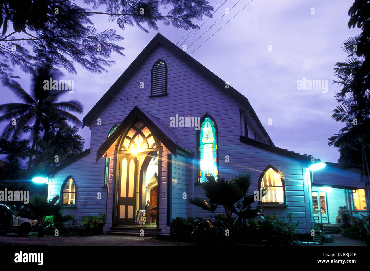 Fijian church hi-res stock photography and images - Alamy