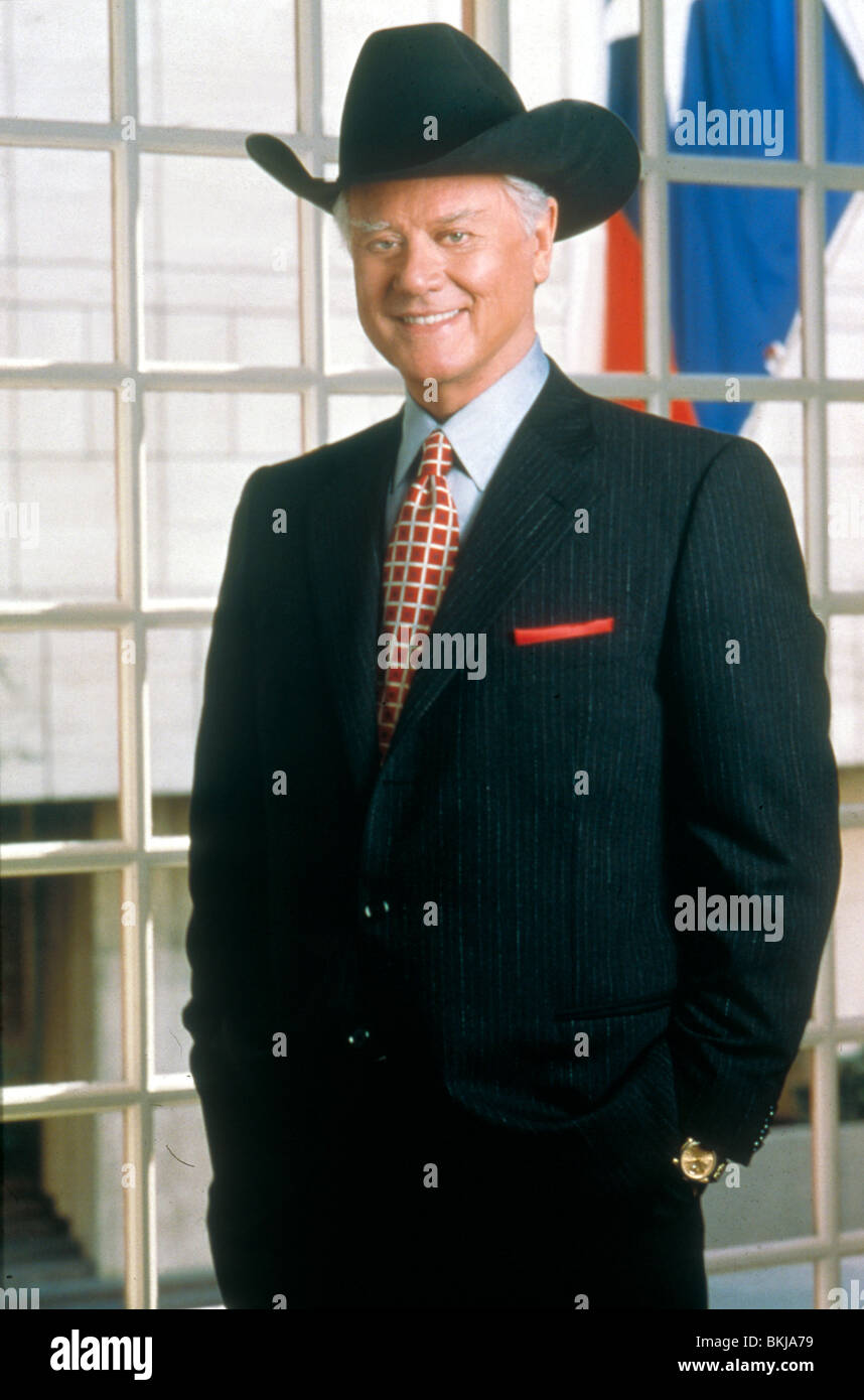 DALLAS: WAR OF THE EWINGS (1998) LARRY HAGMAN DWOE 001 Stock Photo - Alamy