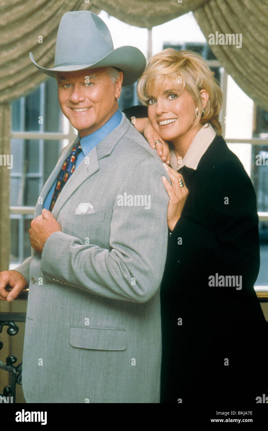 Larry Hagman And Linda Gray High Resolution Stock Photography and ...