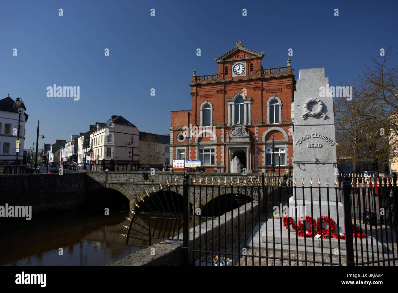 war memorial and Newry Town Hall designed by William Batt county armagh ...