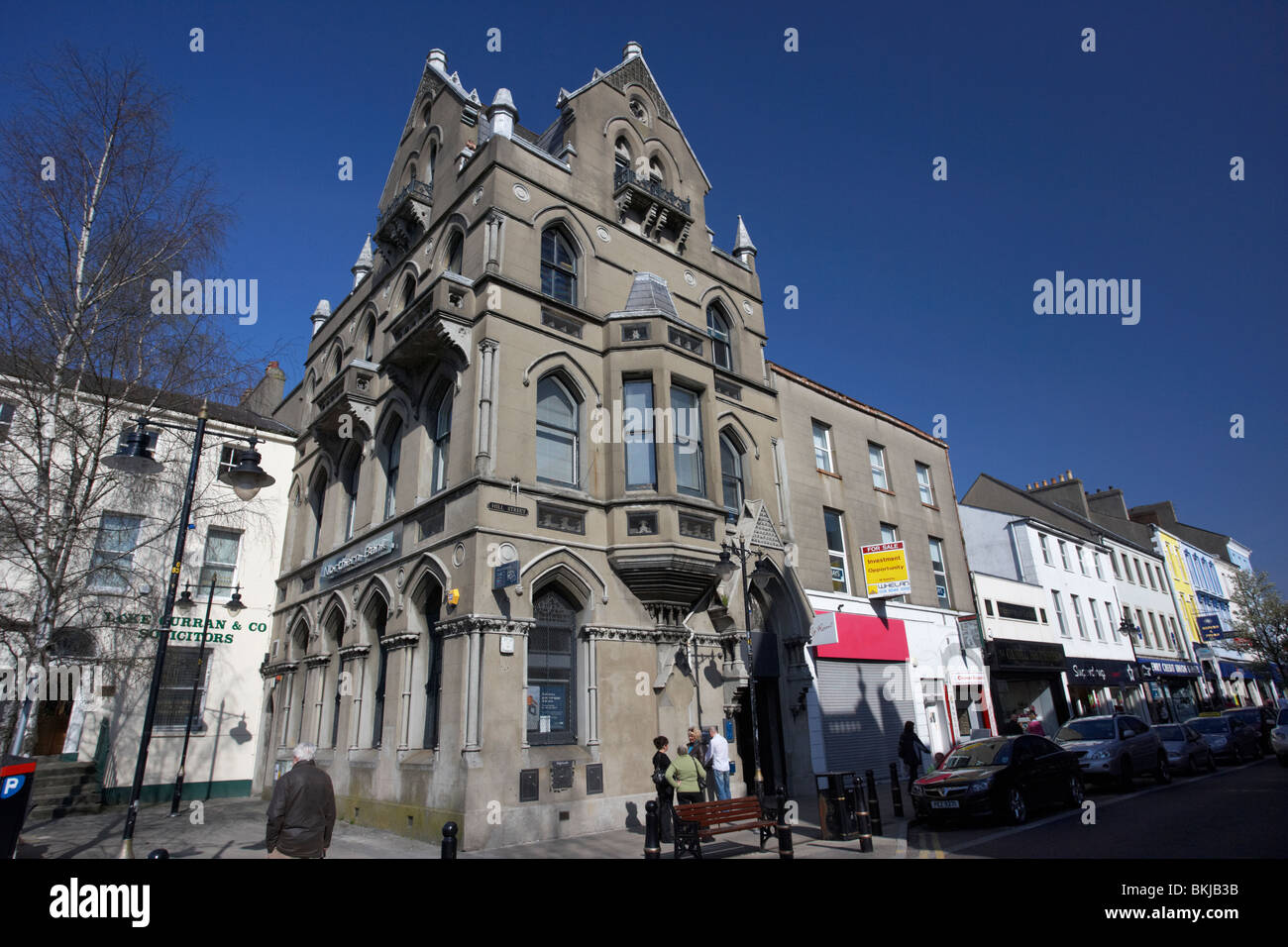 the historic northern bank building on the main shopping street of hill ...