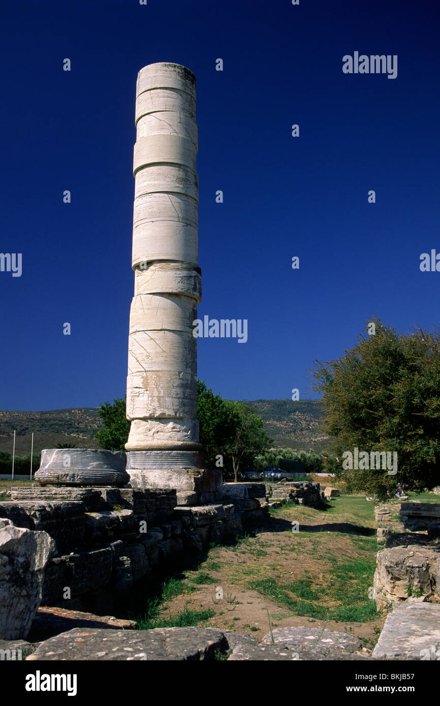 Greece northeastern islands samos heraion hi-res stock photography and ...