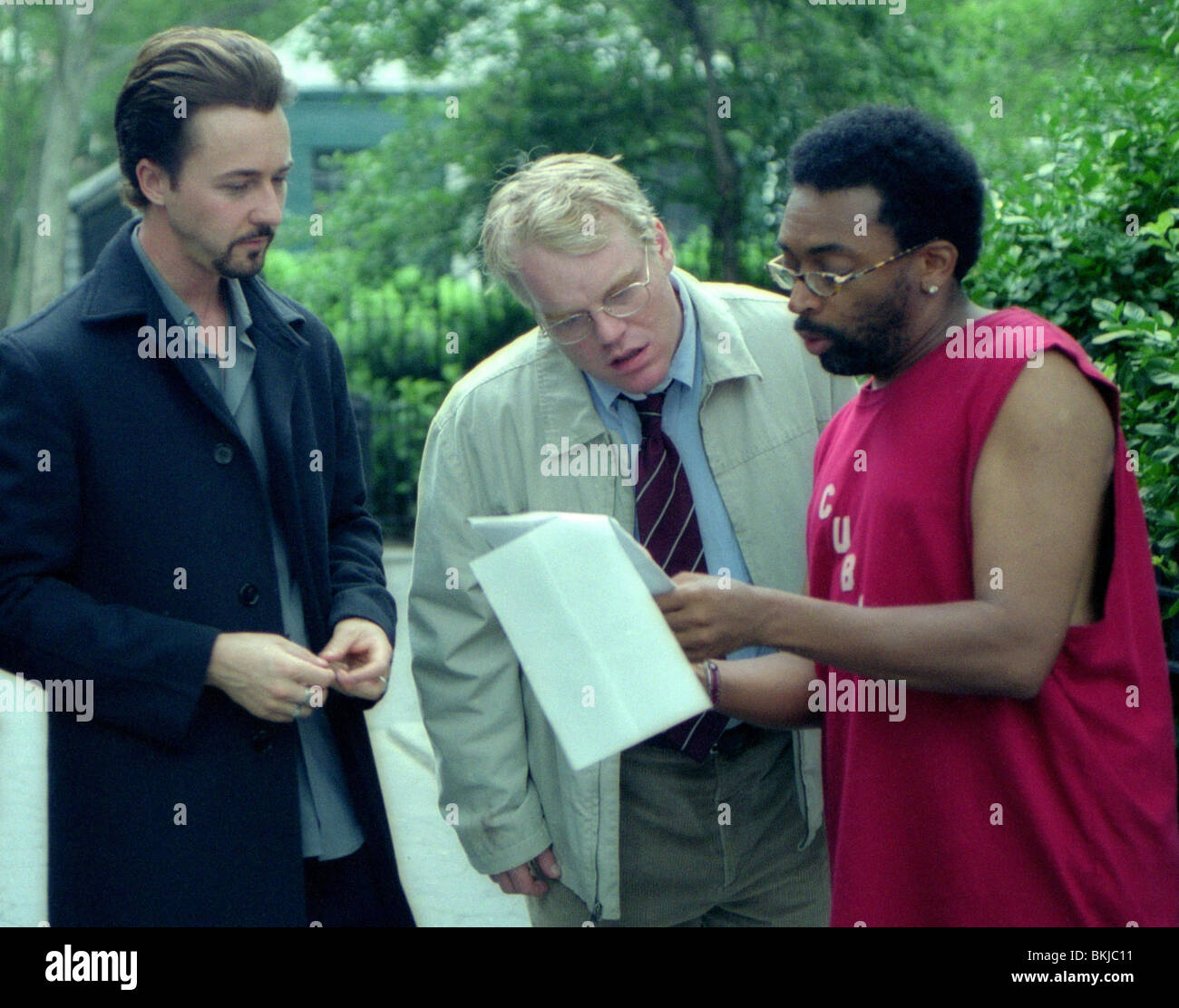 FILMING O/S '25TH HOUR' (2002) WITH EDWARD NORTON, PHILLIP SEYMOUR ...