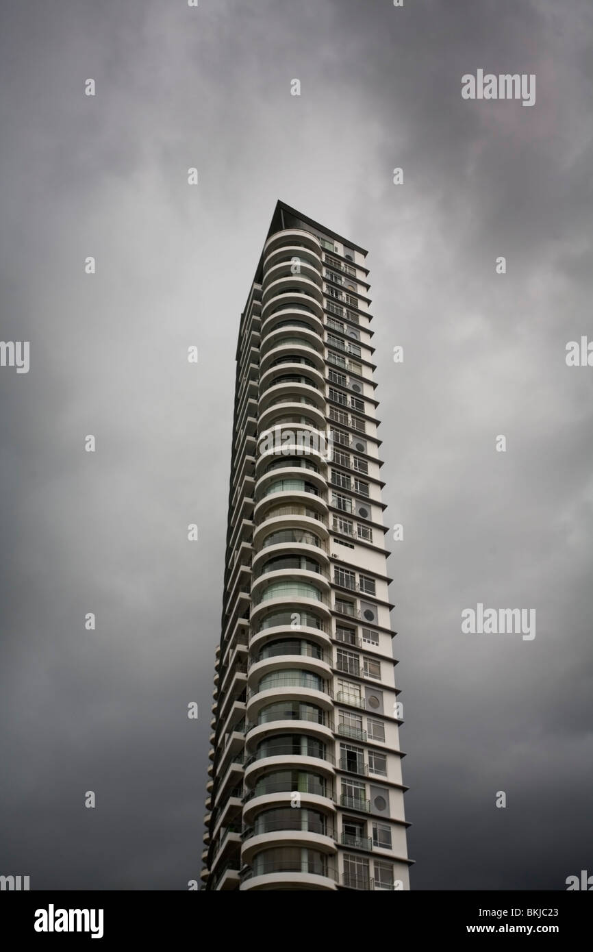 A slender High rise Stock Photo - Alamy