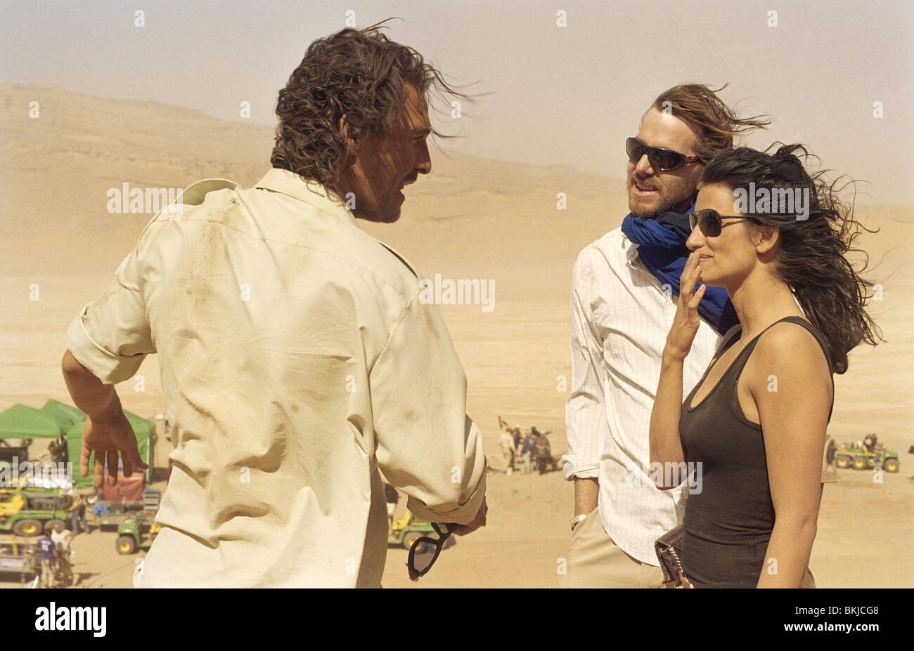 FILMING O/S 'SAHARA' (2005) WITH MATTHEW MCCONAUGHEY, BRECK EISNER (DIR ...