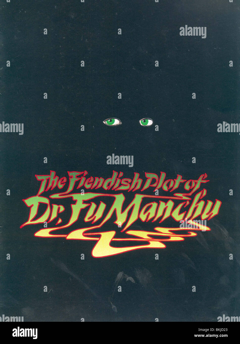 THE FIENDISH PLOT OF DR FU MANCHU (1980) POSTER FPDF 001PP Stock Photo ...