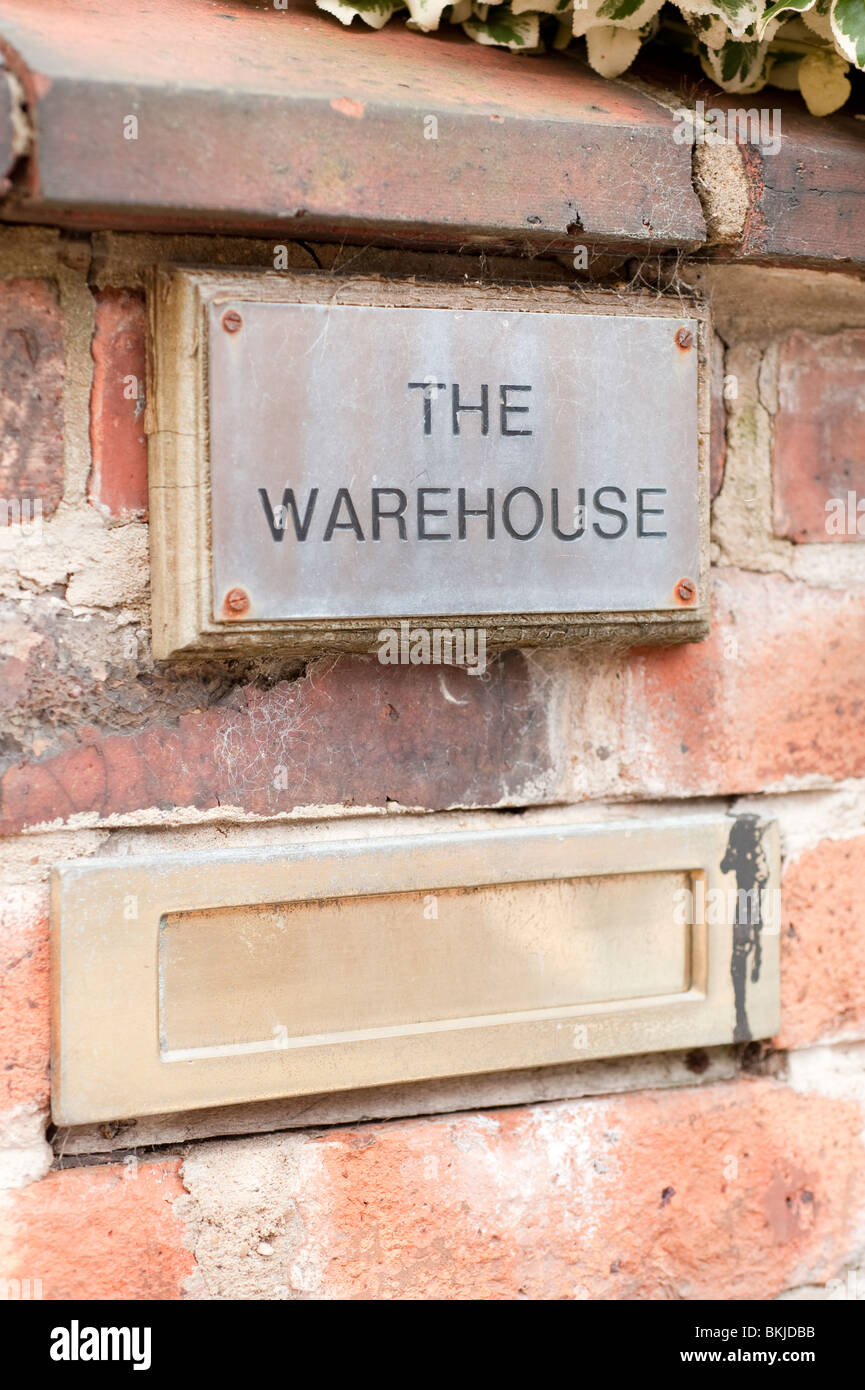 The Warehouse sign Lincoln UK Stock Photo - Alamy