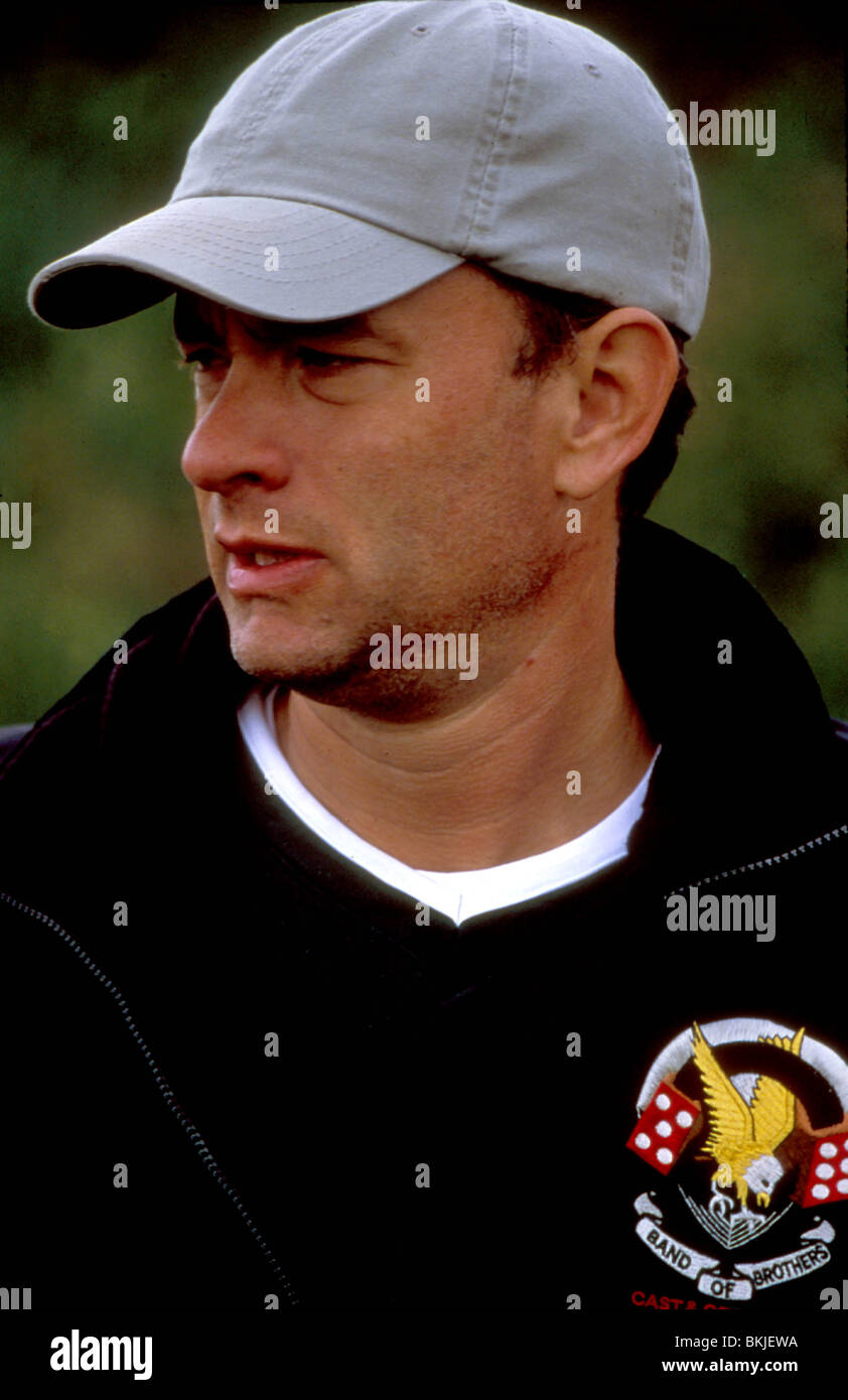 TOM HANKS O/S 'BAND OF BROTHERS (TV-2001)' THKS 017 Stock Photo - Alamy