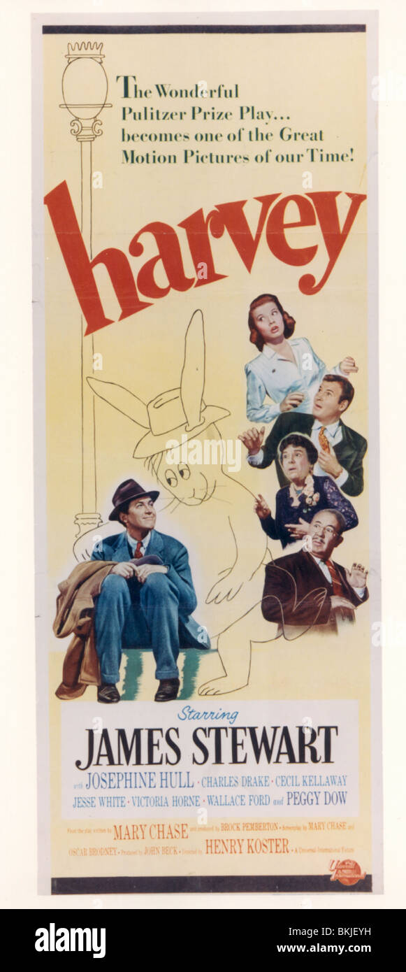 Harvey film poster hi-res stock photography and images - Alamy