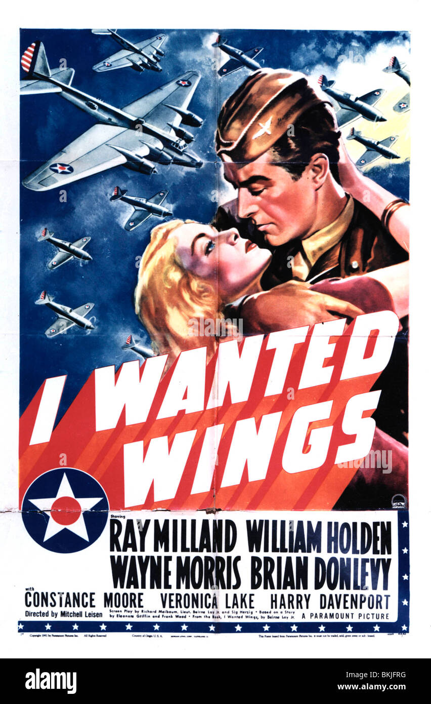 I WANTED WINGS (1941) VERONICA LAKE, RAY MILLAND, MITCHELL LEISEN (DIR ...