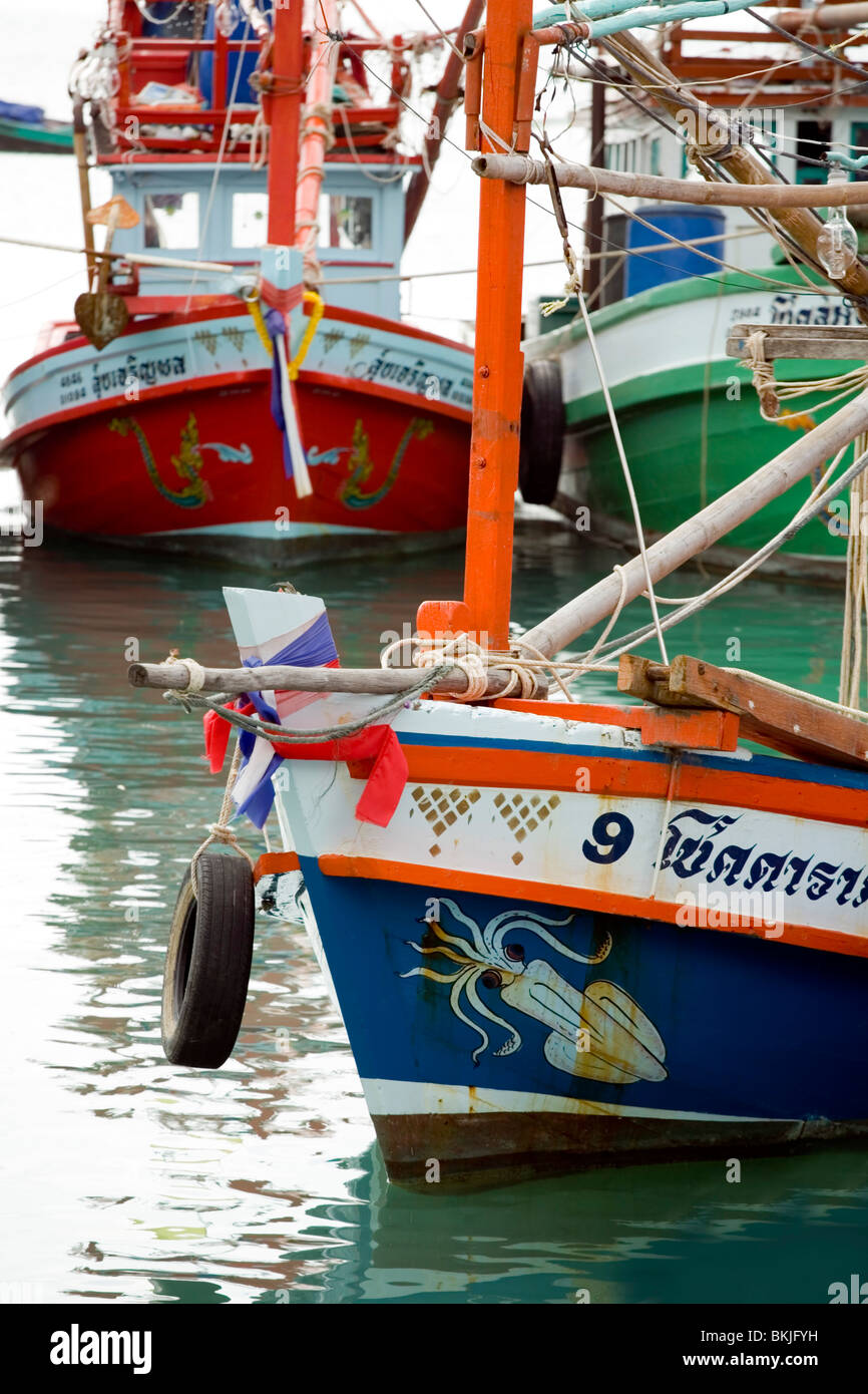 Squid boats hi-res stock photography and images - Alamy