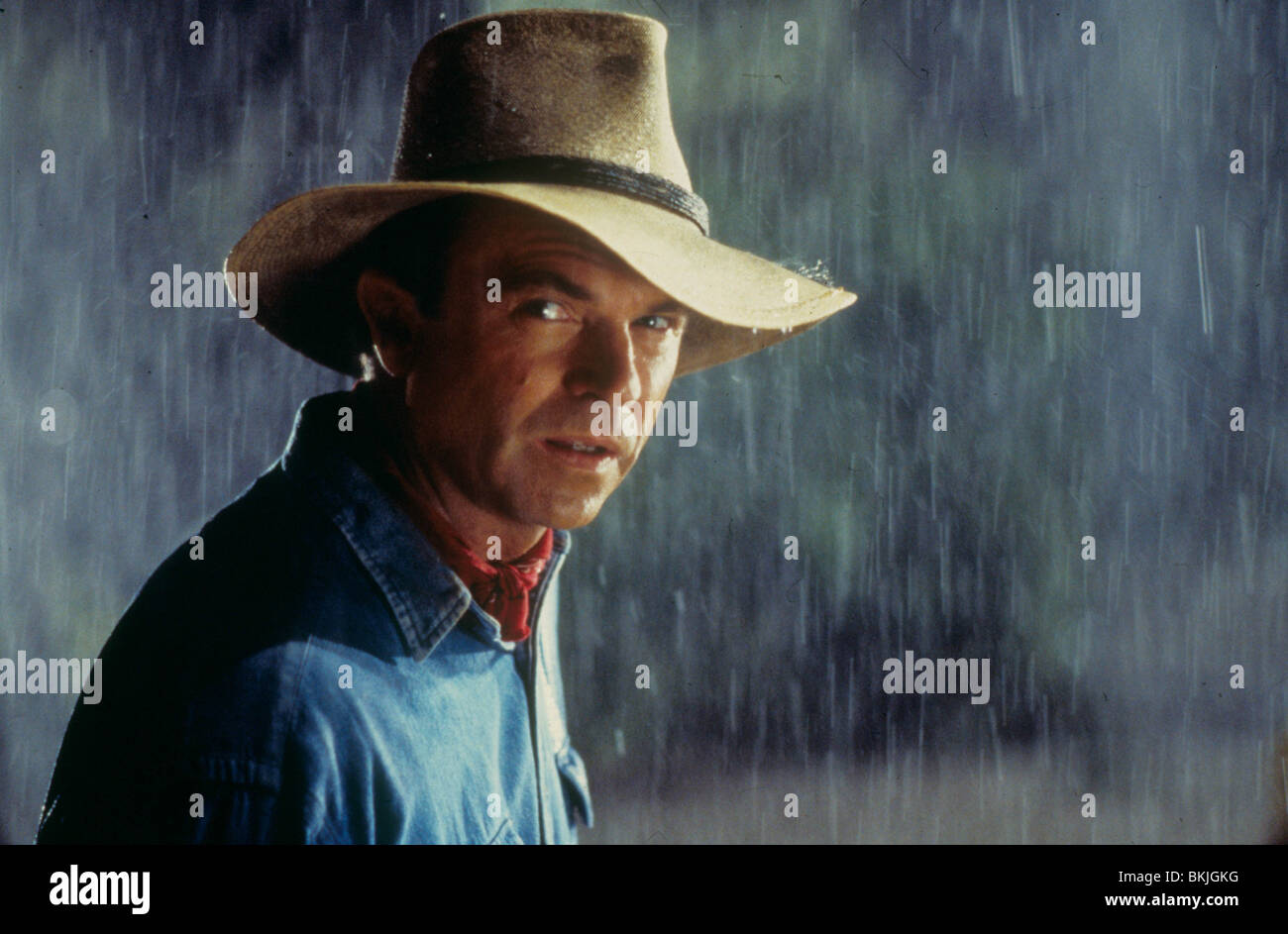 JURASSIC PARK -1993 SAM NEILL Stock Photo - Alamy
