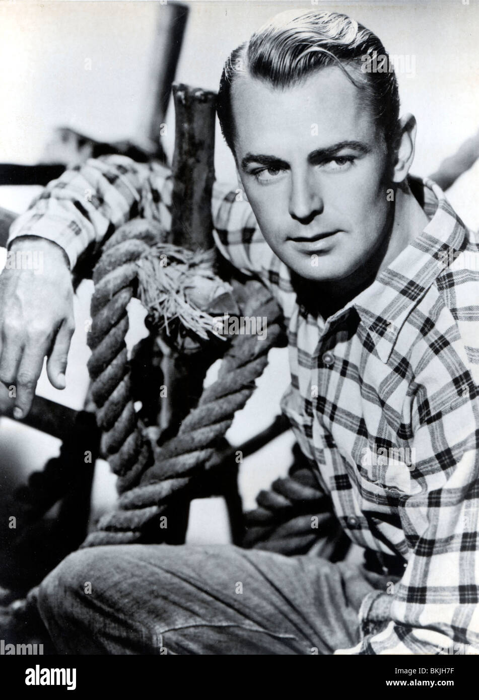 ALAN LADD PORTRAIT Stock Photo - Alamy