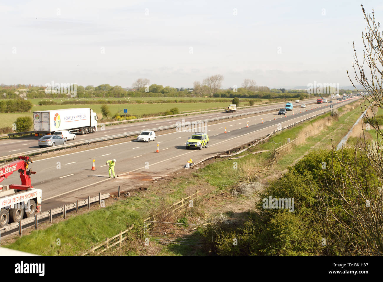 Car crash truck uk hi-res stock photography and images - Alamy