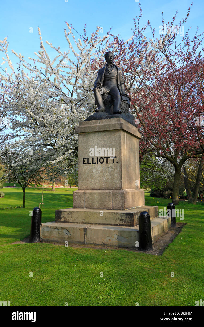 Statue ebenezer elliott hi-res stock photography and images - Alamy