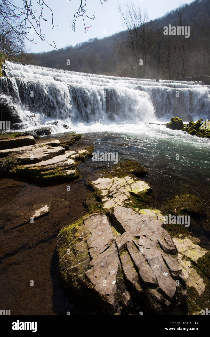 Monsal Dale Waterfall High Resolution Stock Photography and Images - Alamy