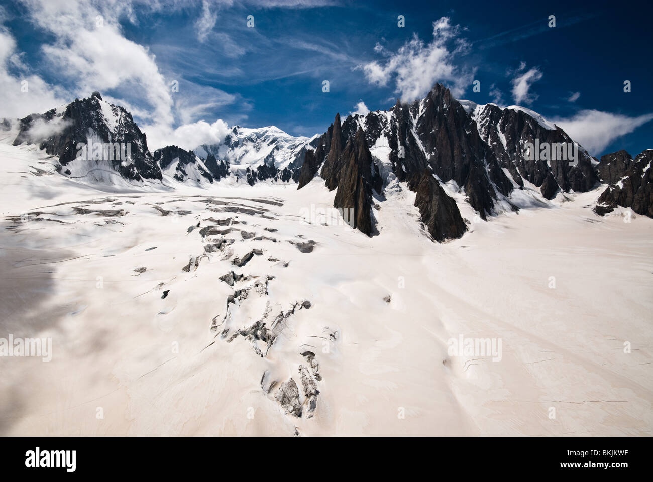 Panoramic mont blanc hi-res stock photography and images - Alamy