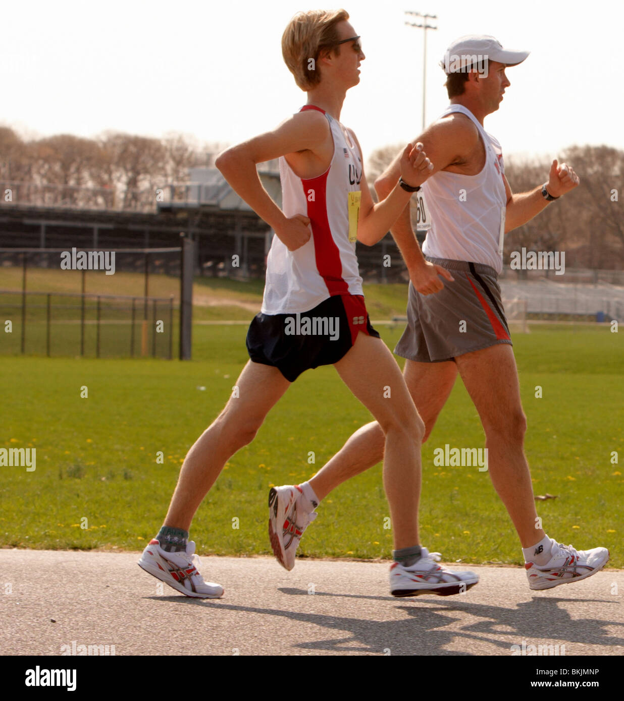 Tyler Sorenson competing in the Junior (U-20) 10k Race Walk World Cup ...