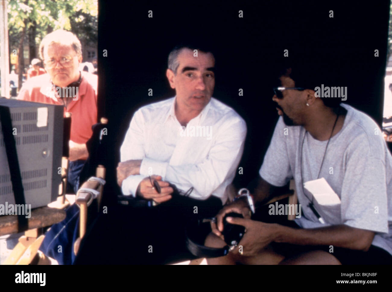 SPIKE LEE (DIR) O/S 'CLOCKERS (1995)' WITH MARTIN SCORSESE (PRO) SKLE ...