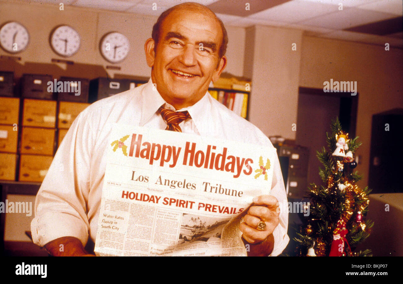 LOU GRANT (TV) ED ASNER Stock Photo - Alamy