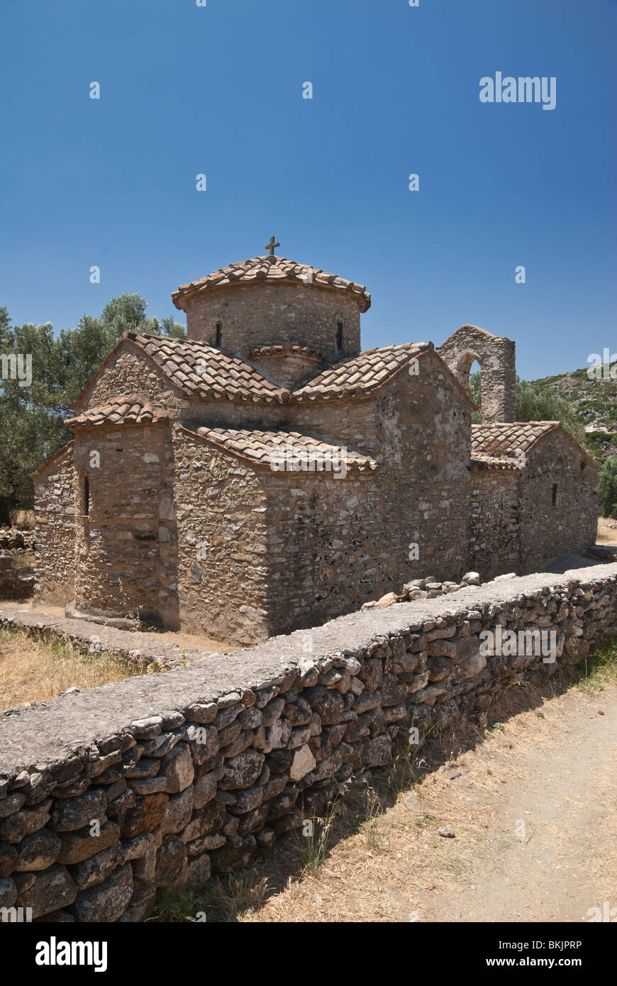 St. George Diasoritis Byzantine Church, Chalki, Naxos Island, Greece ...