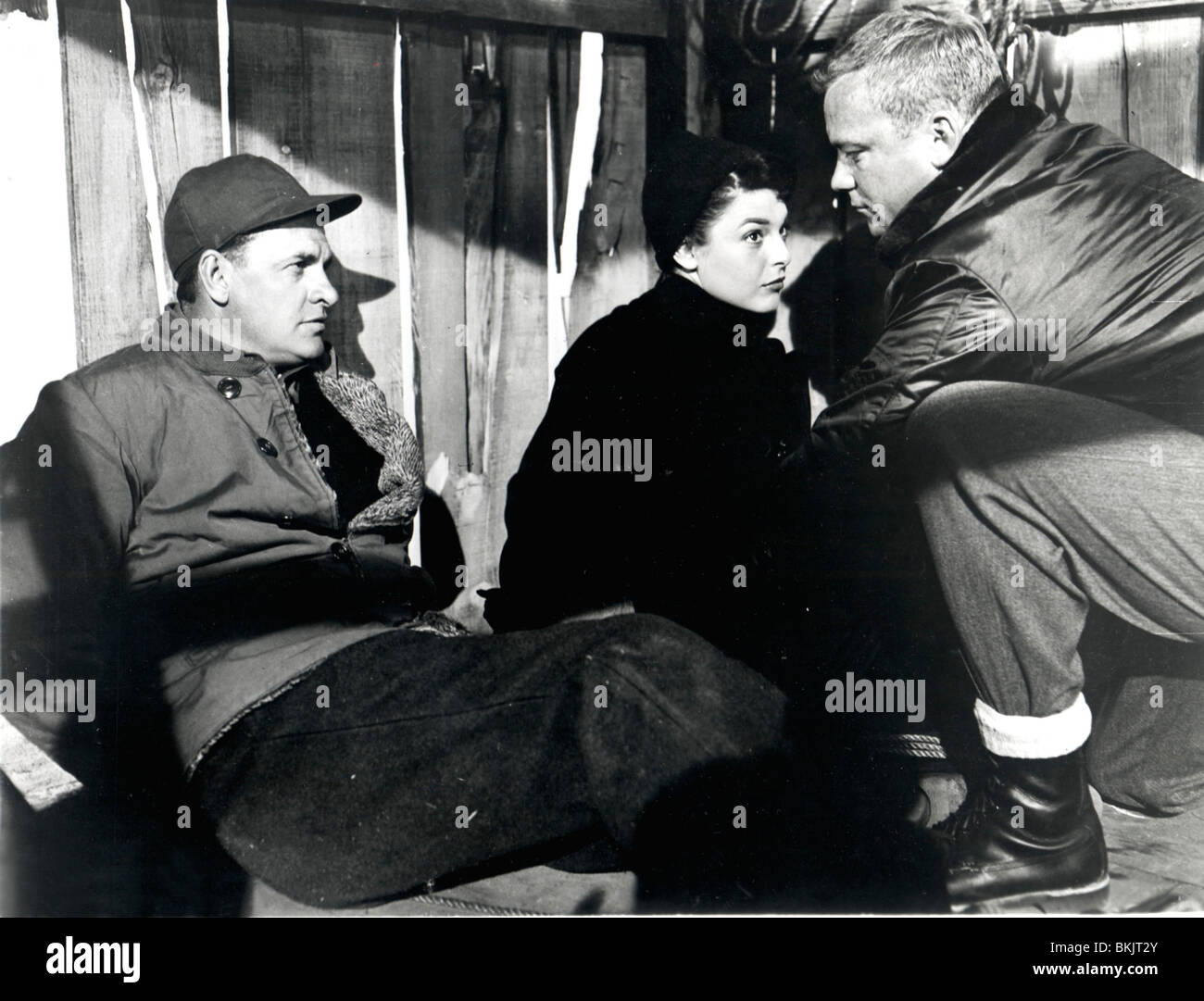 NIGHTFALL (1957) BRIAN KEITH, ANNE BANCROFT, ALDO RAY NFAL 002 P Stock ...