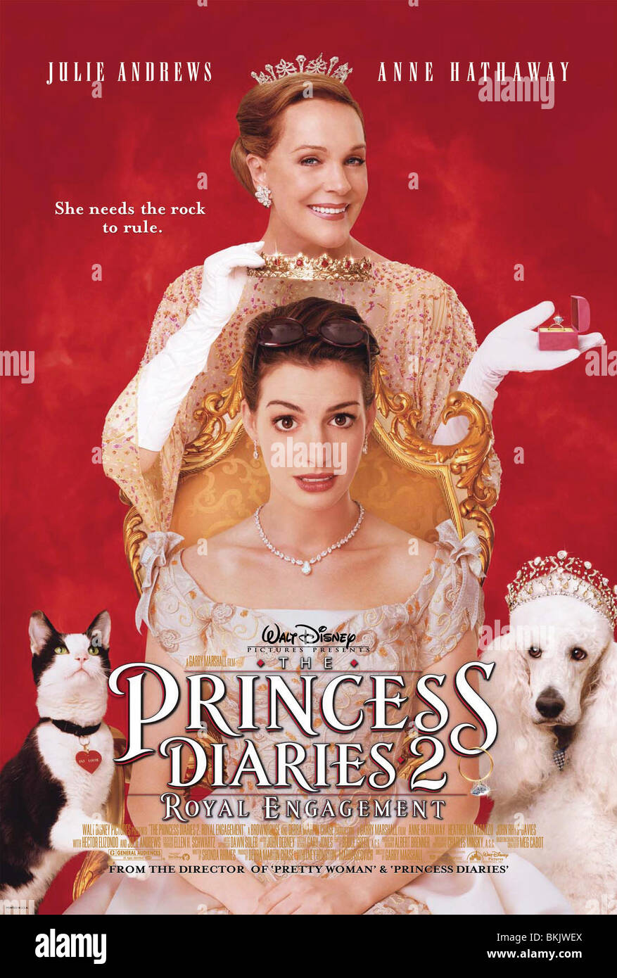 THE PRINCESS DIARIES 2: ROYAL ENGAGEMENT (2004) POSTER PD2 001-POST ...