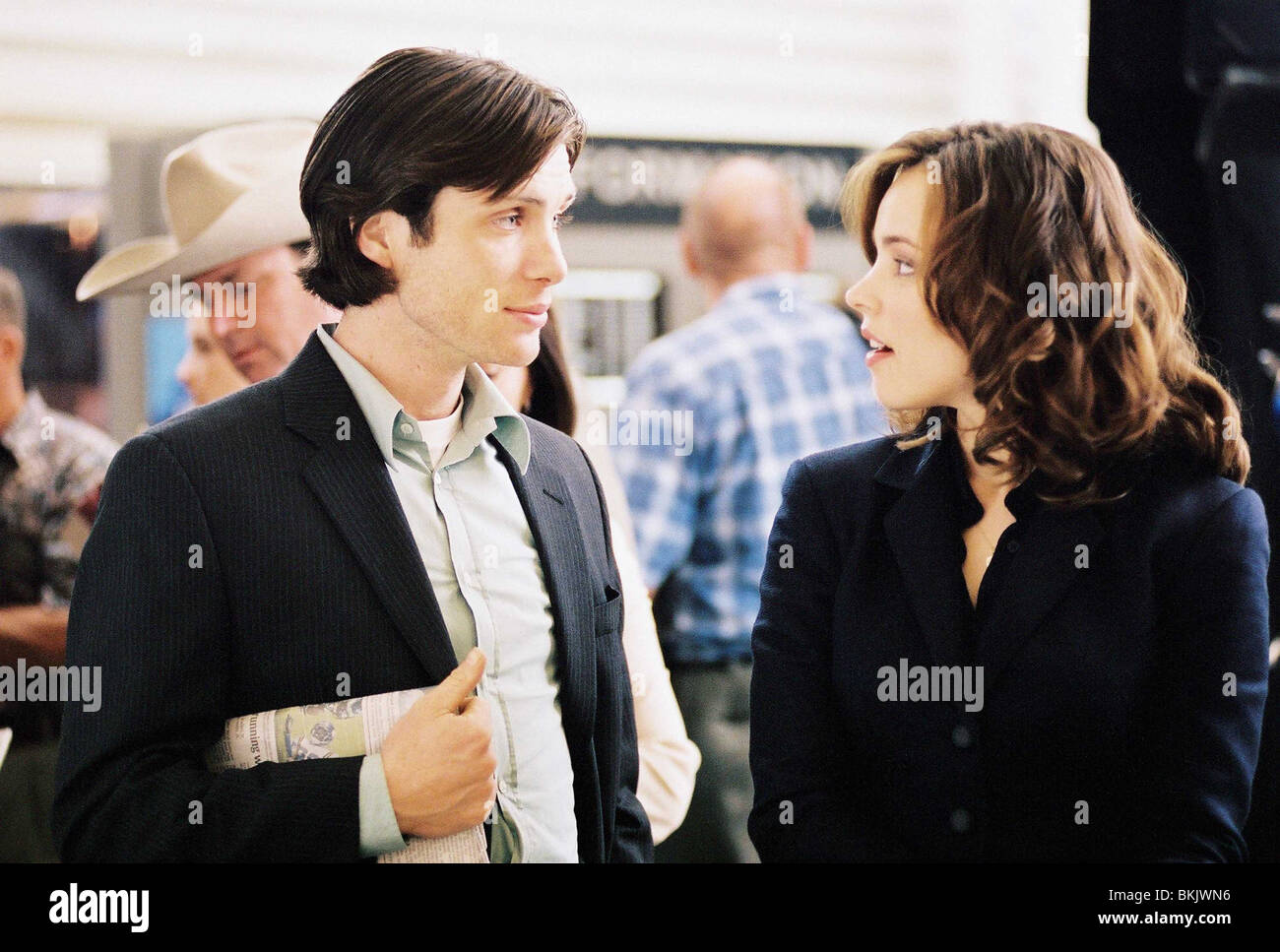 RED EYE (2005) CILLIAN MURPHY, RACHEL MCADAMS REYE 001-015 Stock Photo ...