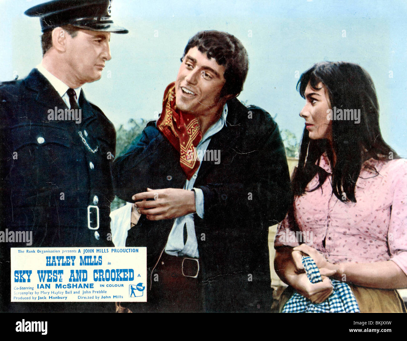 SKY WEST AND CROOKED (1966) IAN MCSHANE, JACQUELINE PEARCE SWAC 002 ...