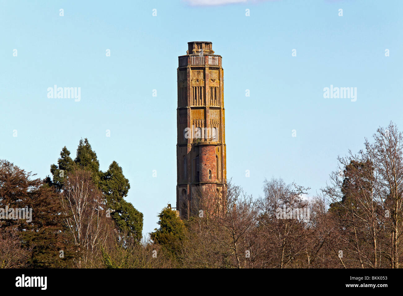 Hadlow tower, Hadlow Kent Stock Photo - Alamy