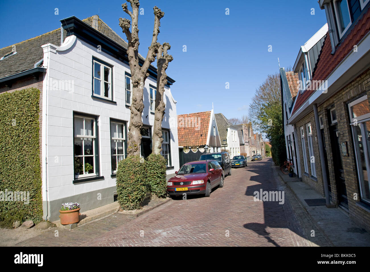 De Waal village, Texel, Netherlands Stock Photo - Alamy