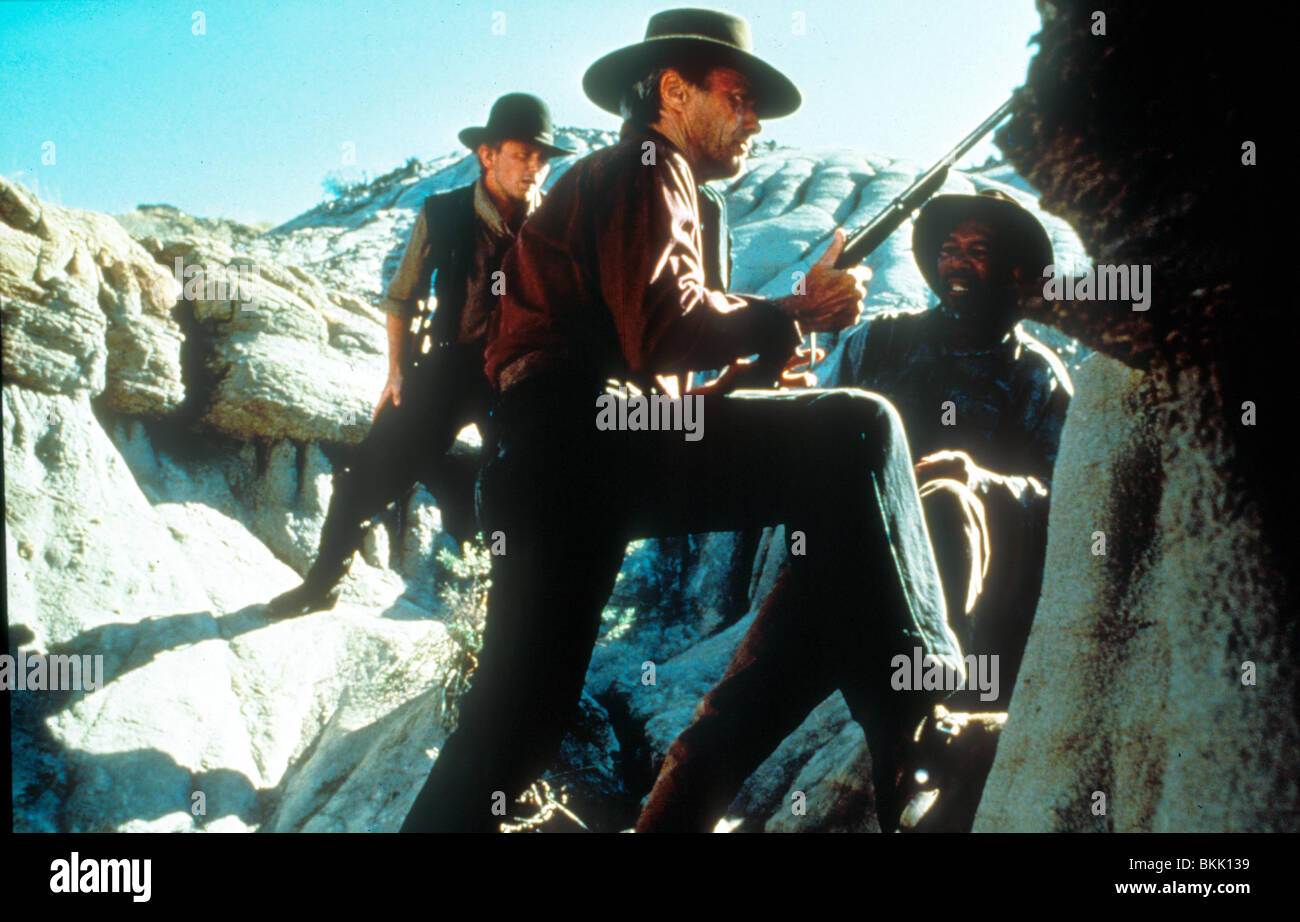 UNFORGIVEN (1992) JAMES WOOLVETT, CLINT EASTWOOD, MORGAN FREEMAN UFG ...