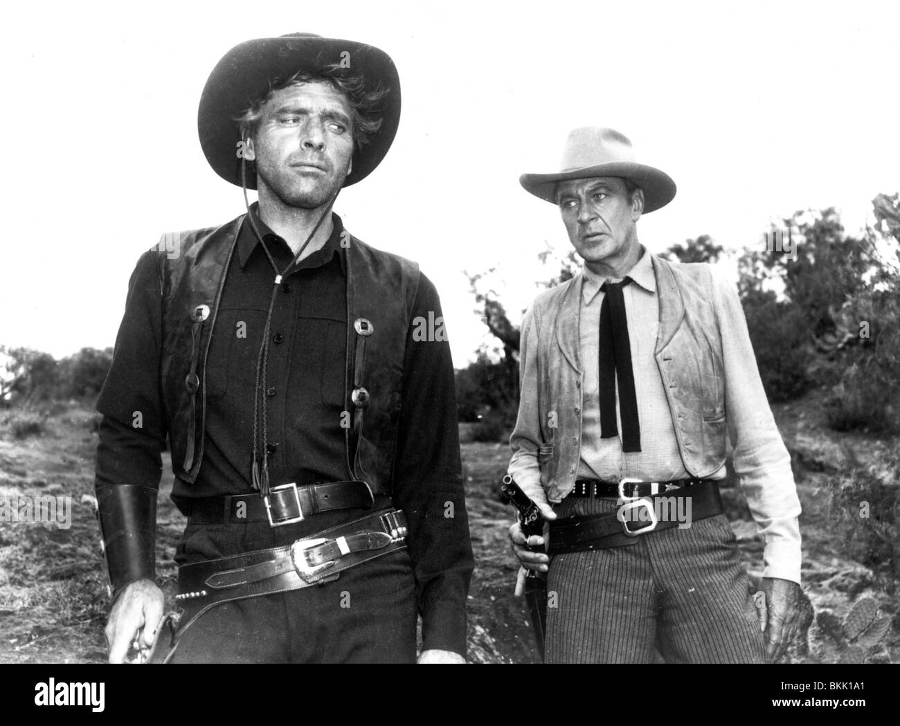 Burt lancaster and gary cooper hi-res stock photography and images - Alamy